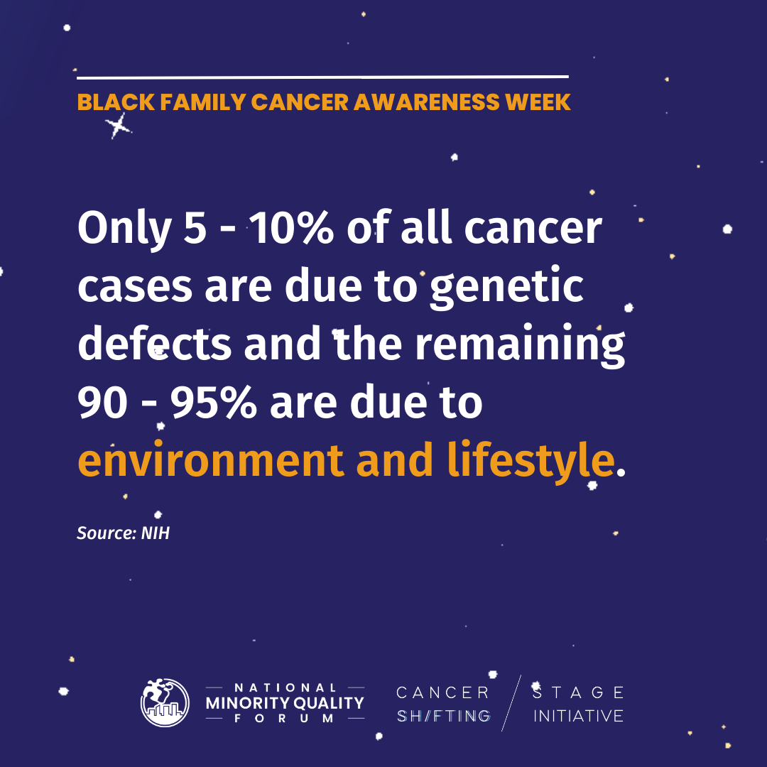 National Black Family Cancer Awareness Week - Cancer Stage Shifting ...